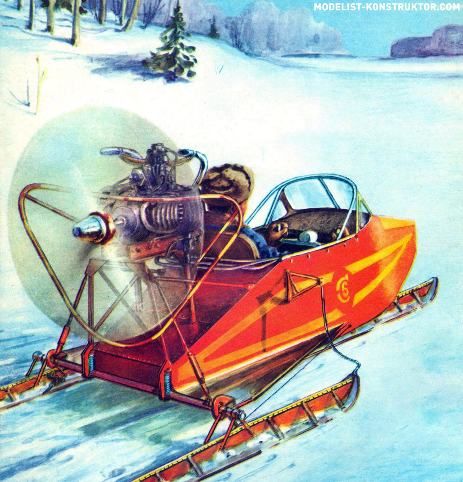 Snowmobile C-6: SIMPLICITY AND RATIONALITY | MODEL CONSTRUCTION
